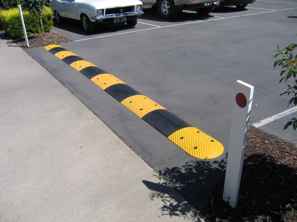 Rubber Speed Humps - Road Safety and Rentals